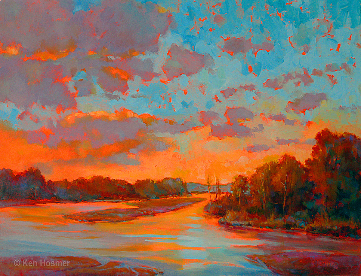 Painting on Colored Grounds | Ken Hosmer Watercolor Workshops