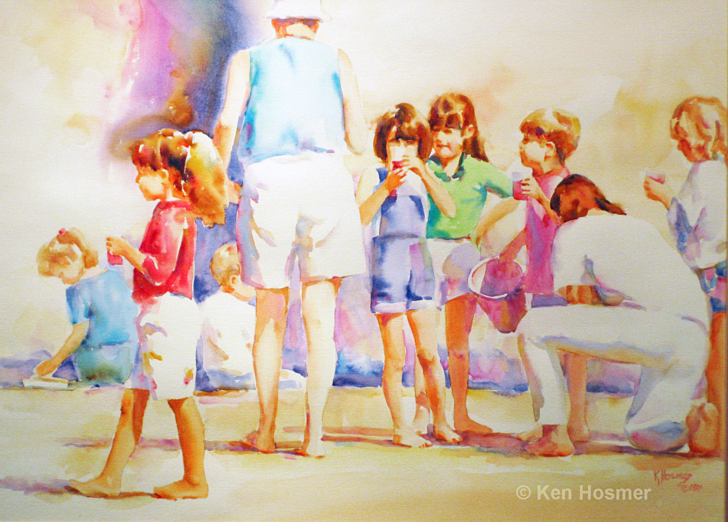 People in Watercolor | Ken Hosmer Watercolor Workshops